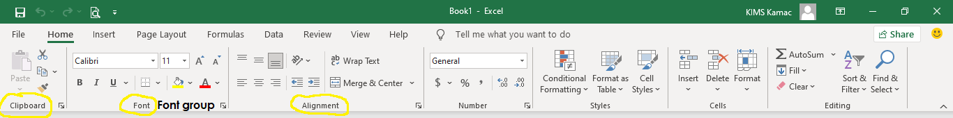 What Is Microsoft Excel: Tutorial 1 - Kmacims | Education Annex