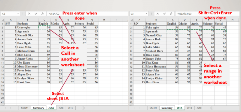 What Is Cell Referencing In Excel? - Kmacims | Education Annex