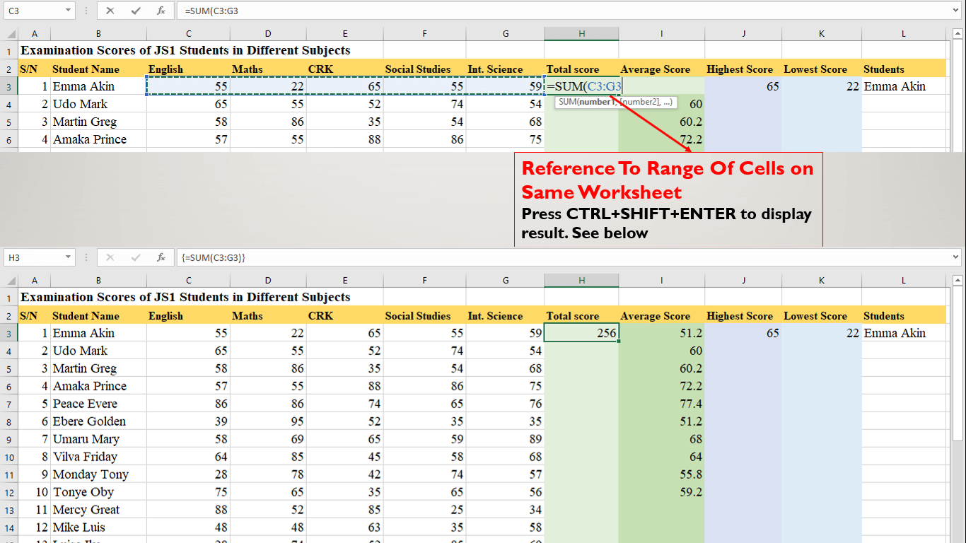 What Is Cell Referencing In Excel? - Kmacims | Education Annex
