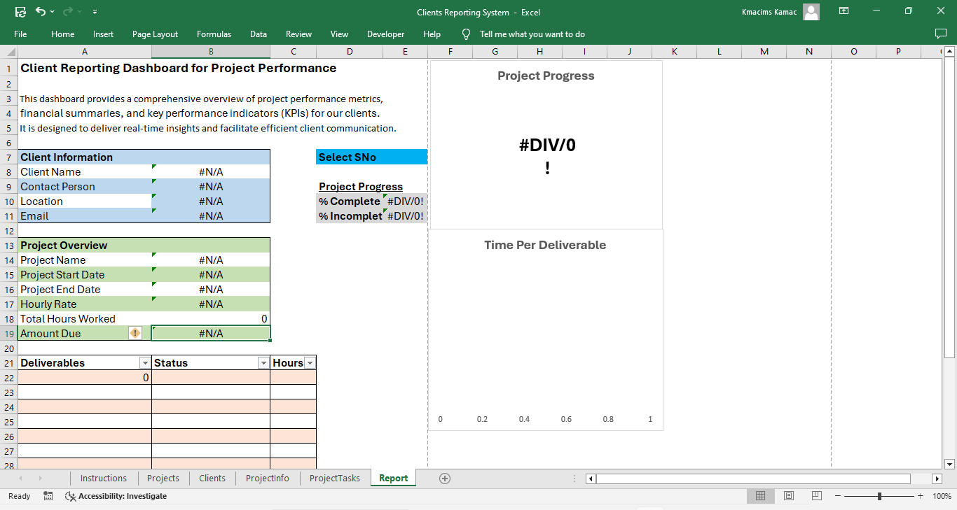 How to Design An Automated Client Reporting Software with Nested INDEX and MATCH Functions in ...